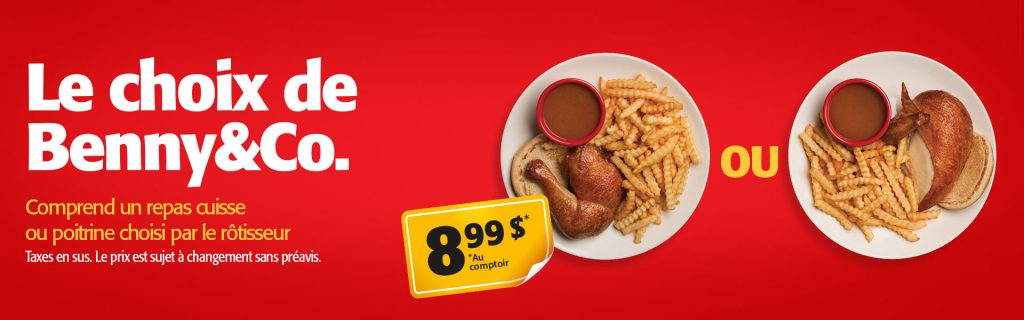 Promotions - Restaurants Benny & Co. poulet & côtes levées