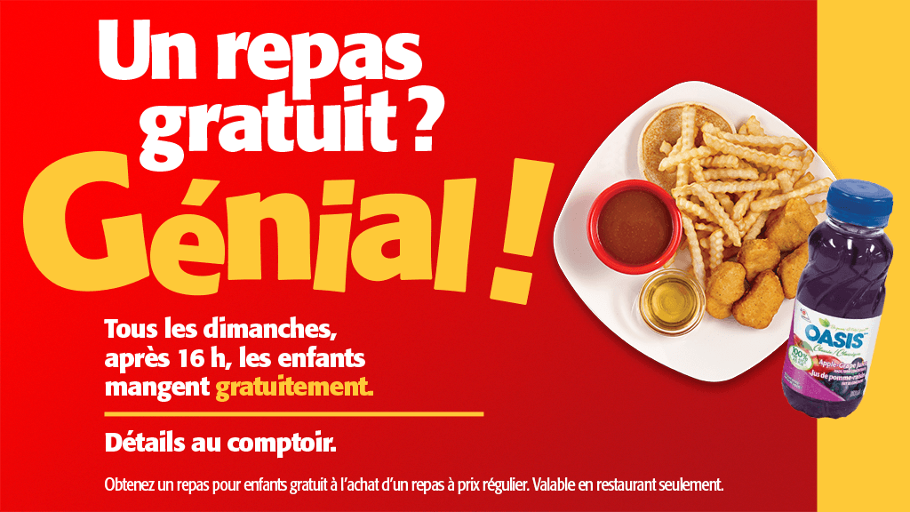 Promotions - Restaurants Benny & Co. poulet & côtes levées