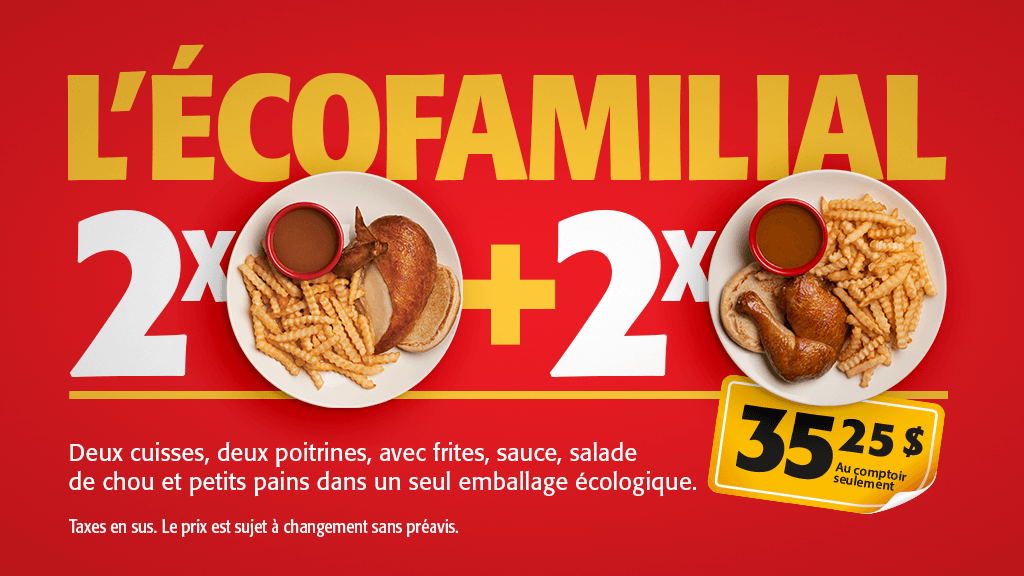 Promotions - Restaurants Benny & Co. poulet & côtes levées