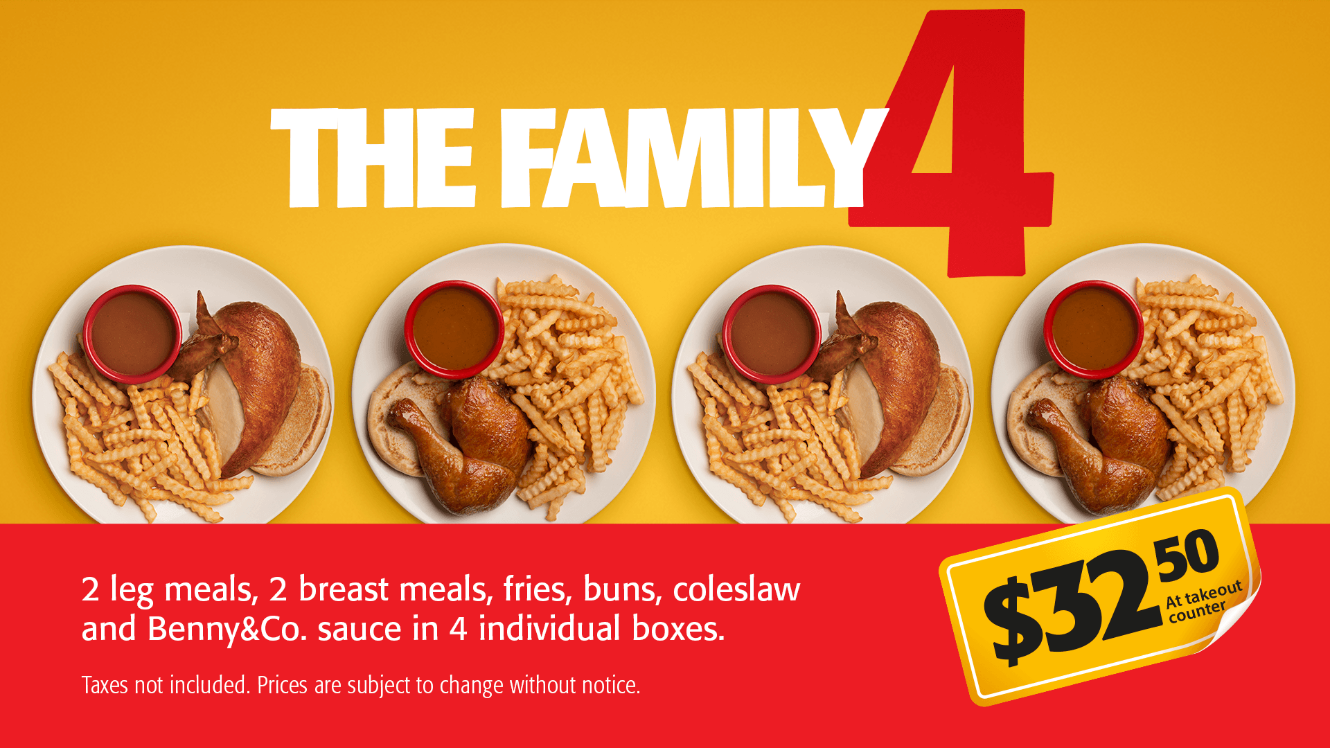 Promotions - Benny&Co. chicken & spare ribs restaurants