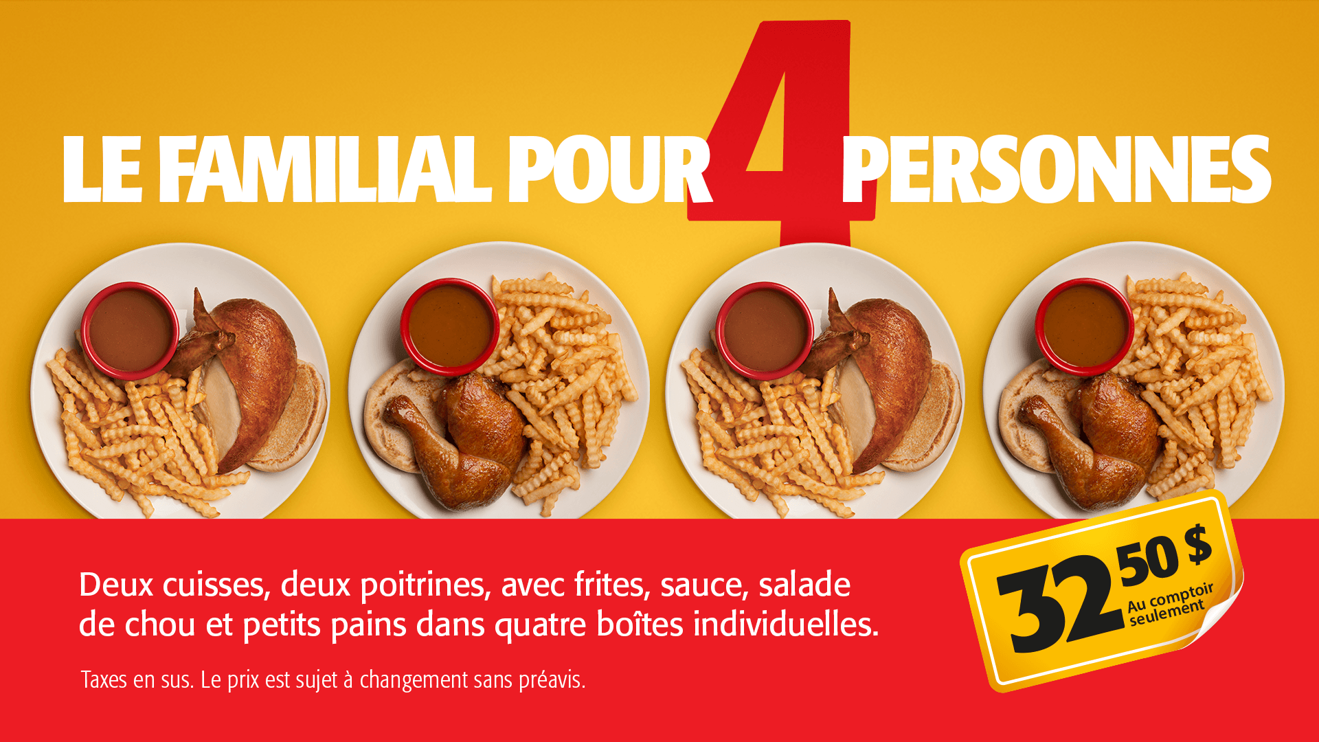Promotions - Restaurants Benny&Co. poulet & côtes levées