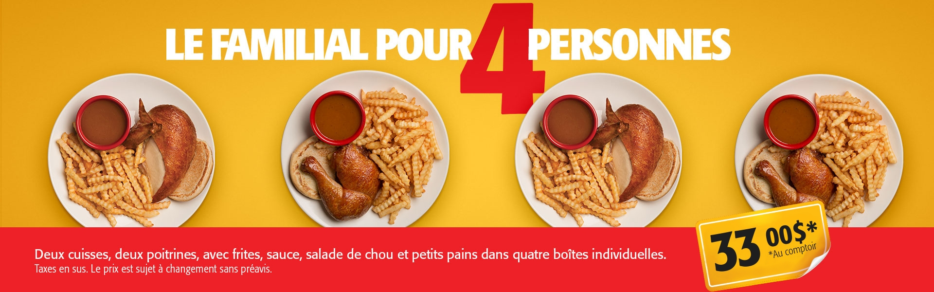 Promotions - Restaurants Benny & Co. poulet & côtes levées