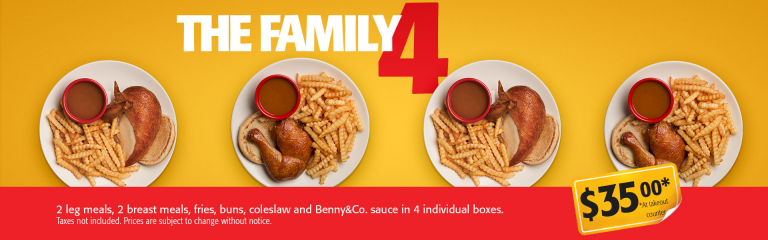 Promotions - Benny & Co. chicken & spare ribs restaurants