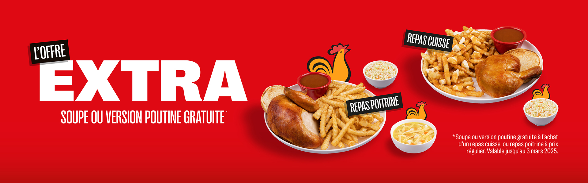 Menu - Restaurants Benny & Co. poulet & côtes levées